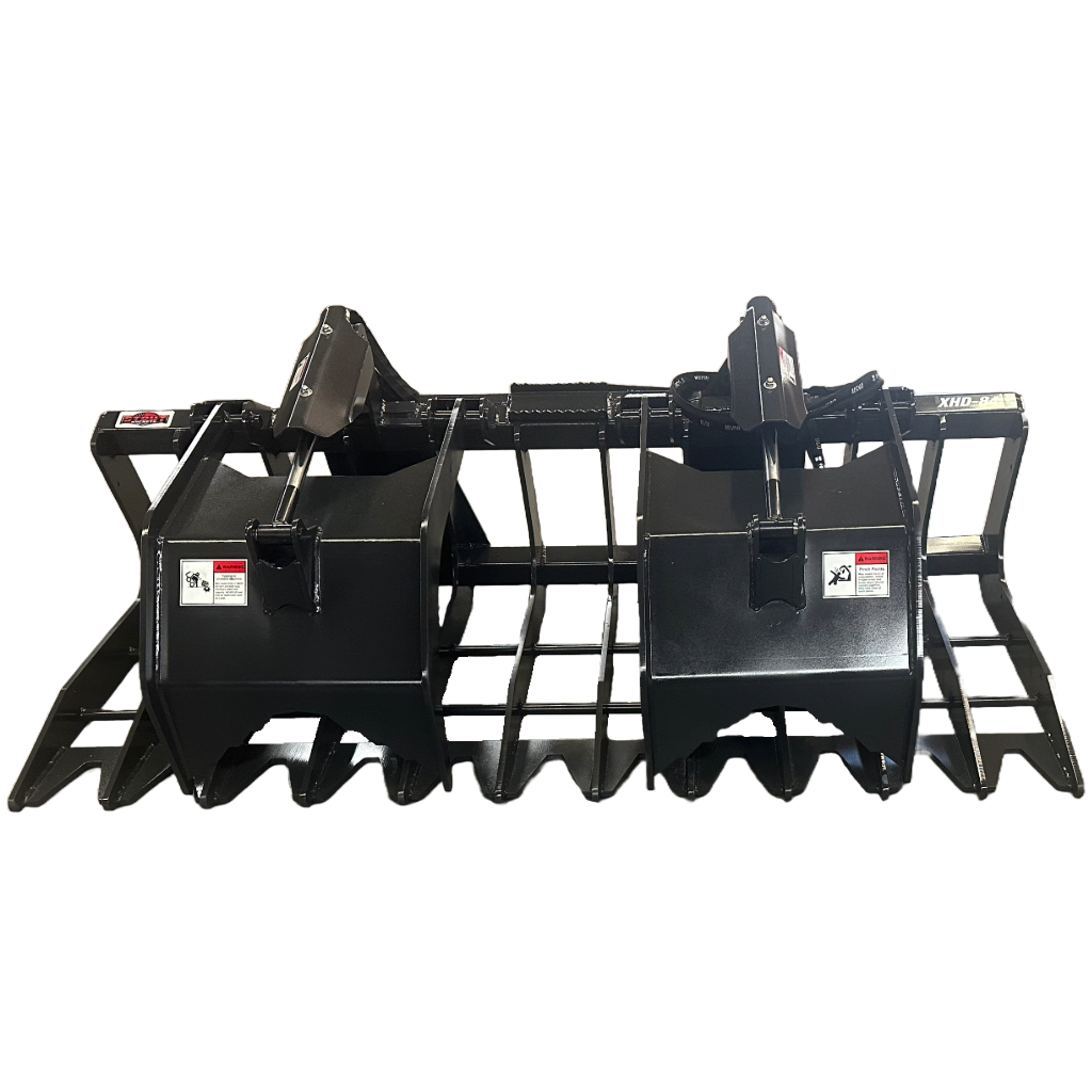 Stout Skid Steer XHD Utility Grapple w/Skid Steer Quick Attach