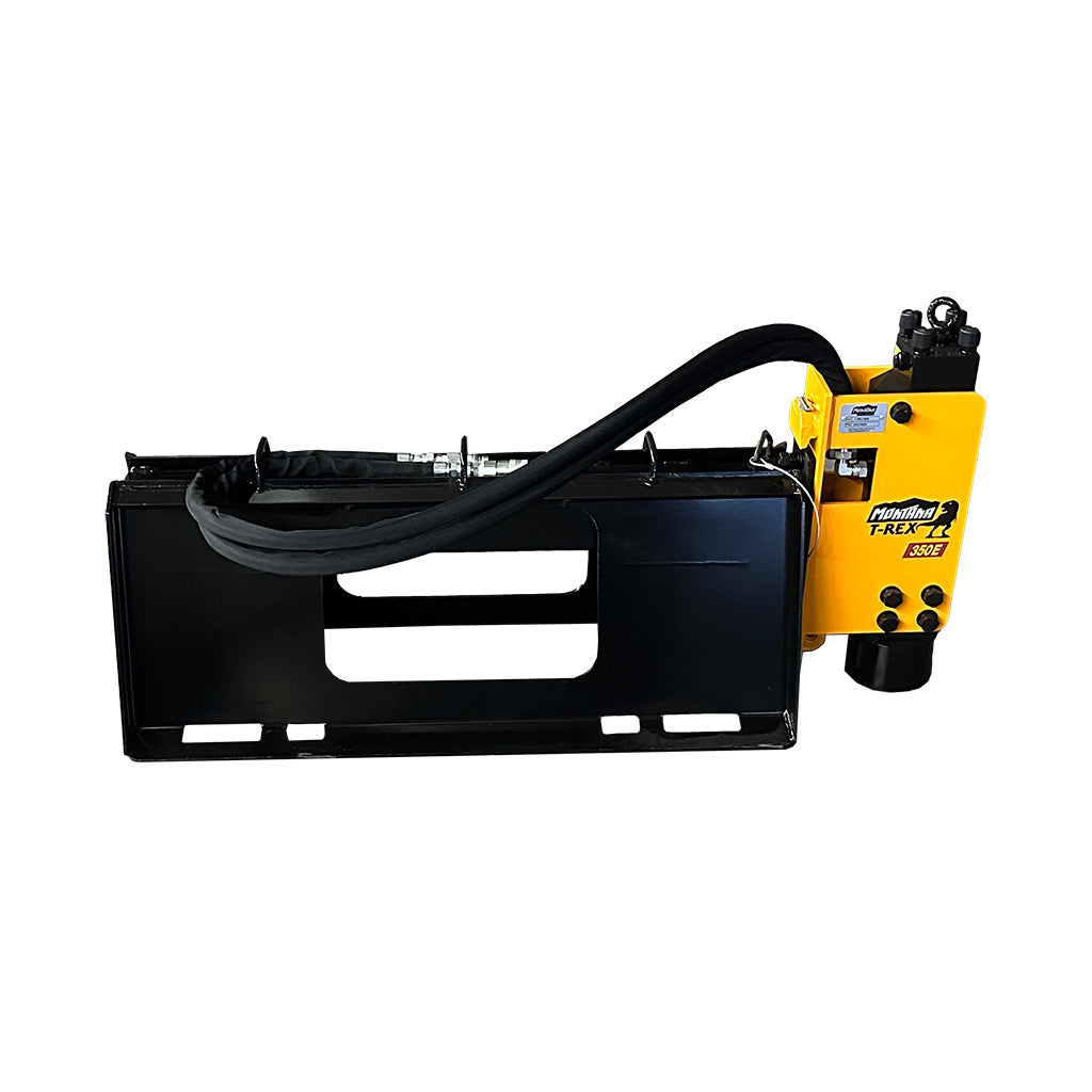 350E T-Rex Side Mounted Montana Post Driver